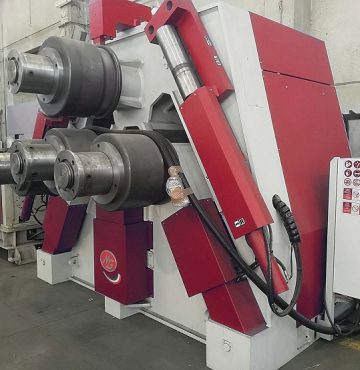 Helix screw bending machine - Bending Roll