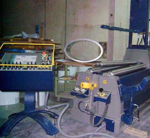 4 Roll Plate Bending Machine - BendingRoll Italy